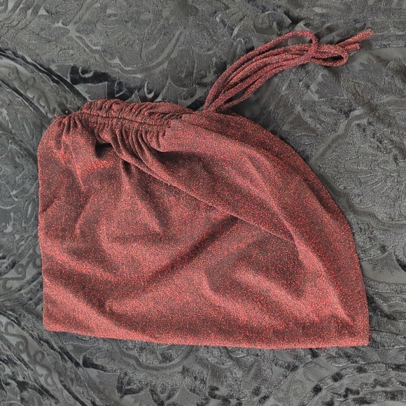 Jade | Tops | Red Sparkly Tube Top | Poshmark